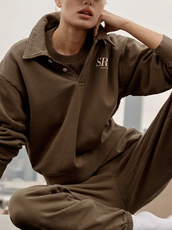 SPORTY & RICH Upper East Side Track Pants