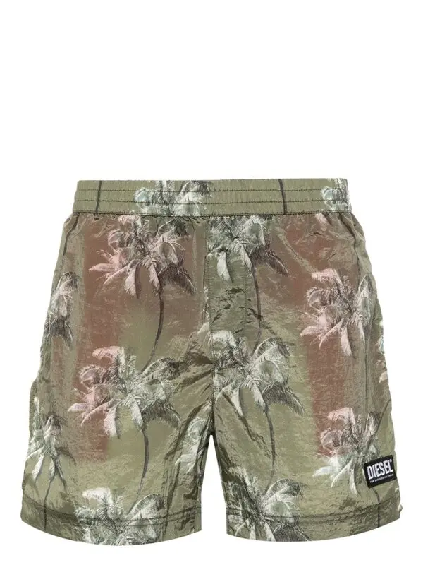 DIESEL® Bmbx-rio Parachute Swim Shorts - Green