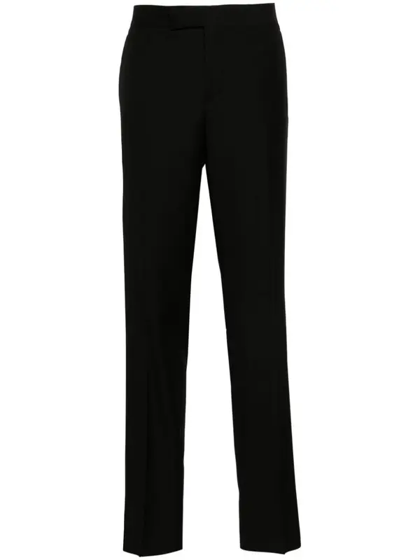 LARDINI Tapered Wool Trousers