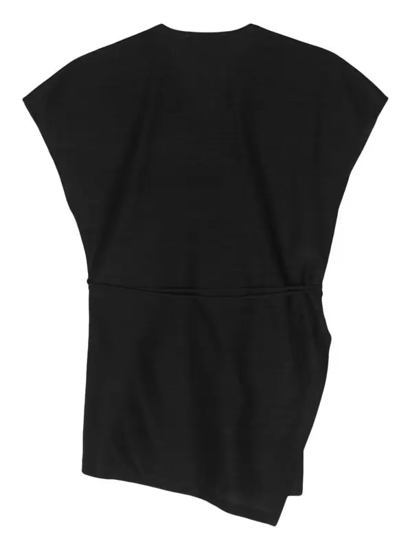 Fabiana Filippi Asymmetric Wrap Blouse