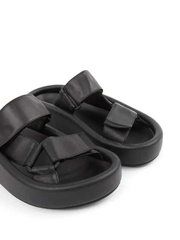 MAISON MARGIELA Webbing Leather Sandals - Black