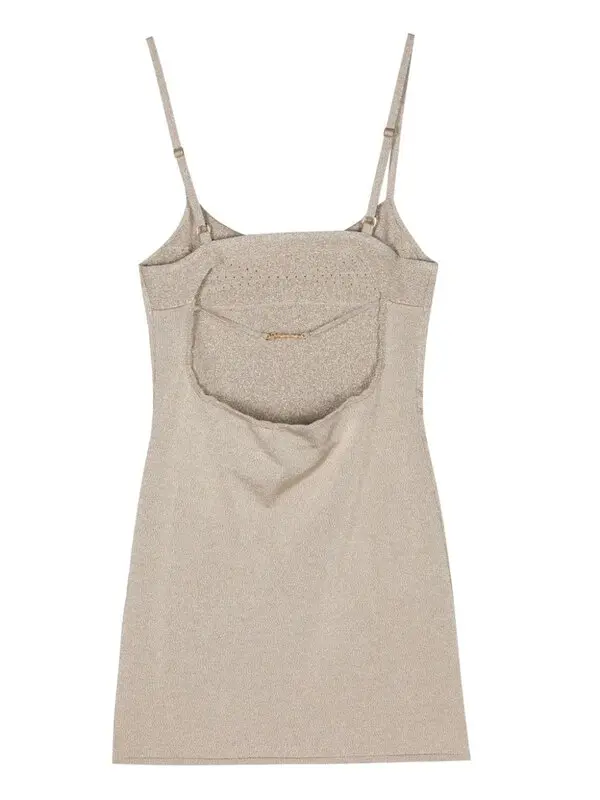 Jacquemus La Robe Fiesta Glitter Minidress