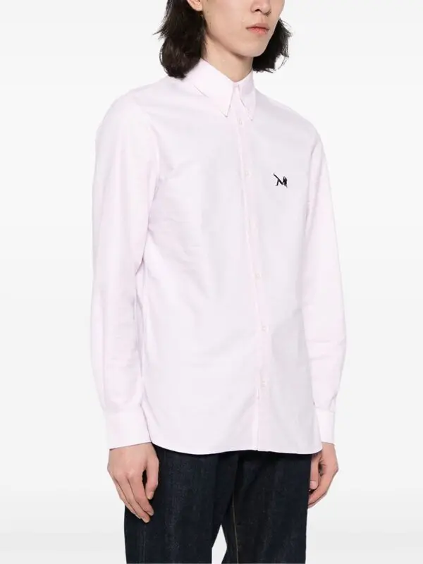 Calvin Klein Logo-appliqué Cotton Shirt