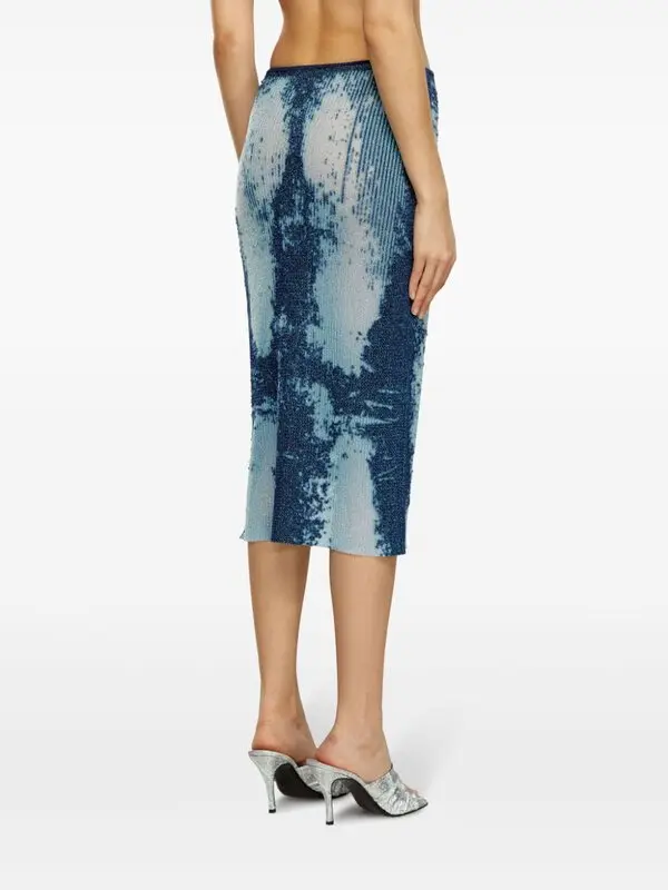 DIESEL® M-begonia Midi Skirt