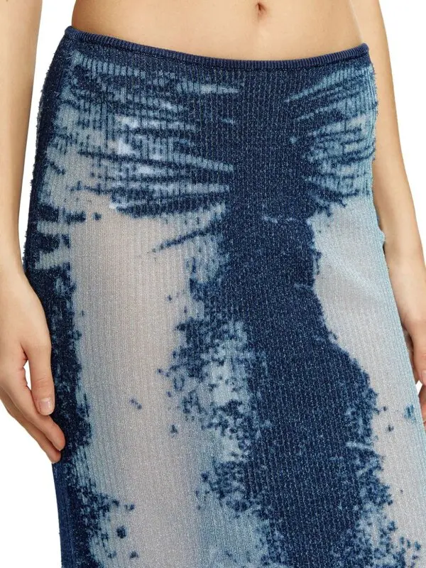 DIESEL® M-begonia Midi Skirt