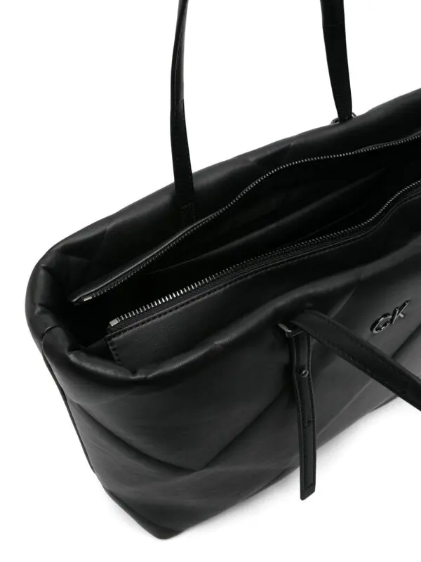 Calvin Klein Embossed-finish Tote Bag