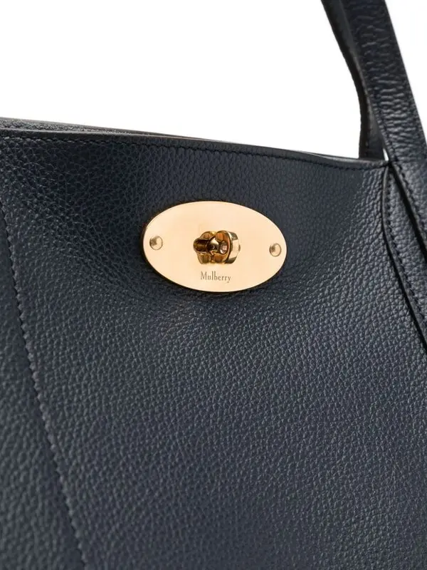 Mulberry Grained Leather Tote Bag - Blue