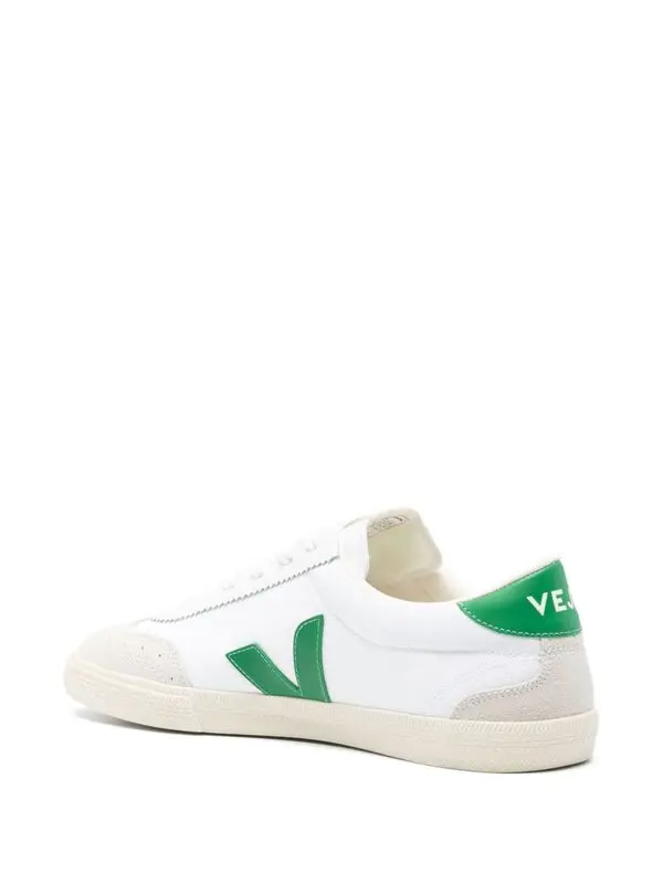 VEJA V-10 Panelled Sneakers - Neutrals