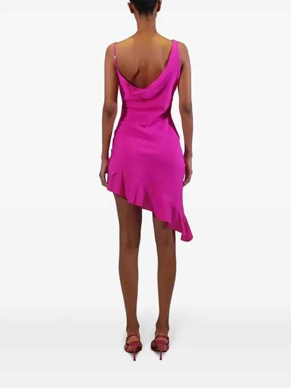 Azeeza Daphne Charmeuse Minidress - Pink
