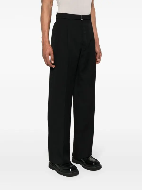LANVIN Pleat-detail Wool Trousers