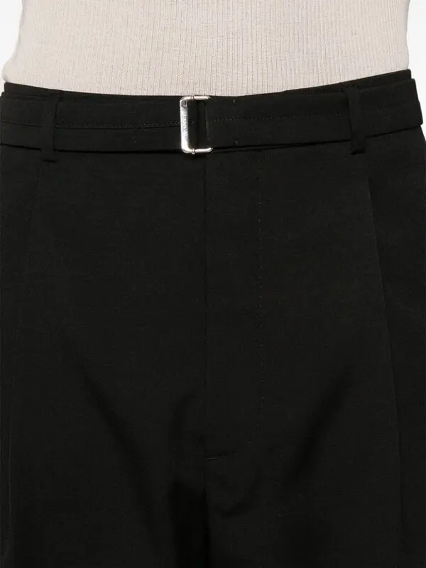 LANVIN Pleat-detail Wool Trousers