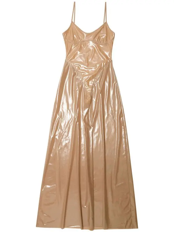 Diesel D-Rooney Metallic Dress In Neutrals - 50% Off | Editorialist