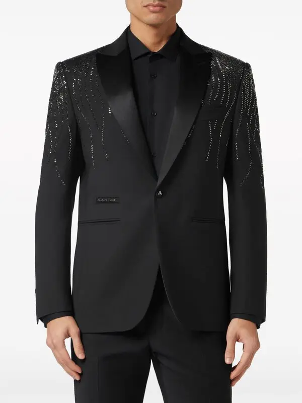 Philipp Plein Lord Beaded Blazer