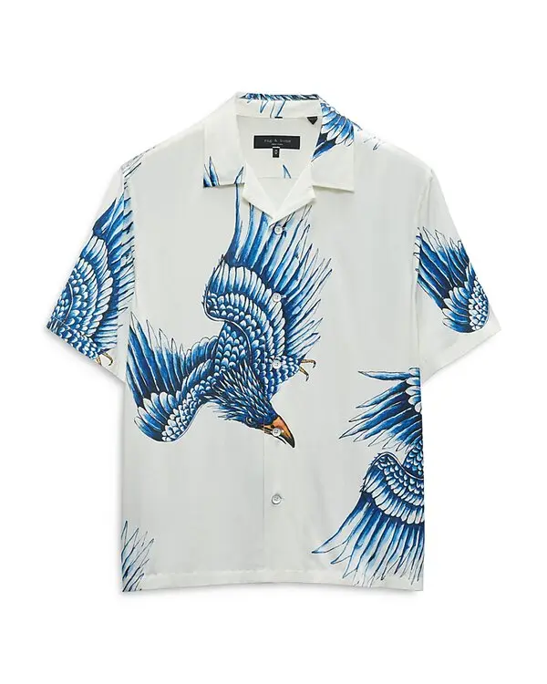 Rag & Bone Avery Relaxed Fit Camp Shirt