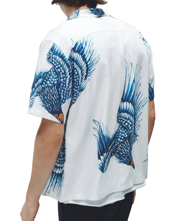 Rag & Bone Avery Relaxed Fit Camp Shirt