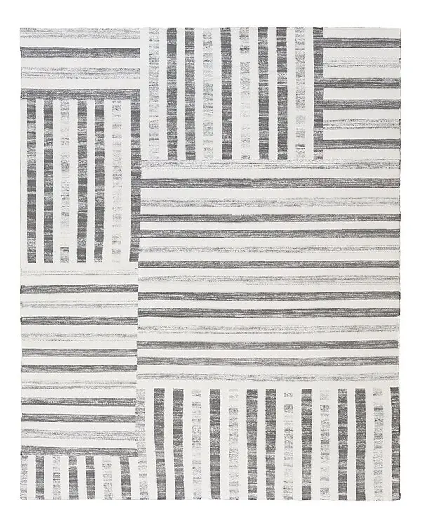 STARK STUDIO RUGS Jovia Ka8562 Area Rug, 6' X 9 - Silver