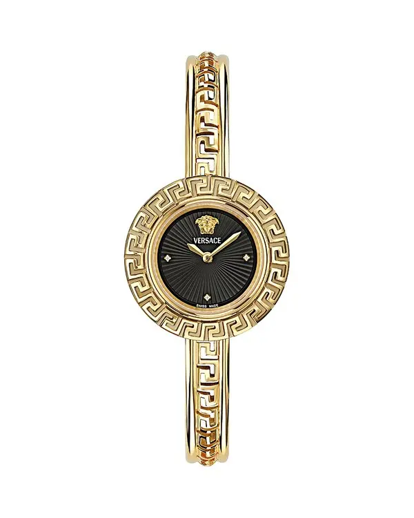 Versace La Greca 28mm Bangle Watch - Gold