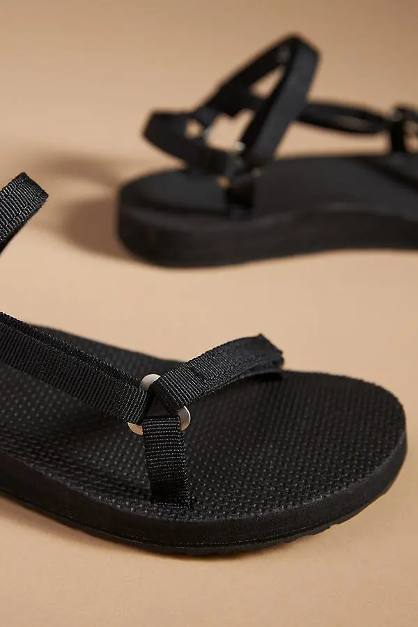 Teva Original Universal Slim Sandals - Black