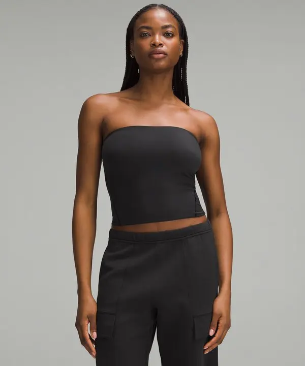 Lululemon Wundermost Ultra-soft Nulu Tube Top - Black