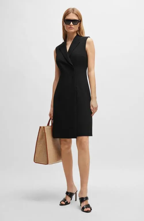 sleeveless black blazer dress Black Polka Dot Slip Maxi Dress & Reviews - Black - Dresses