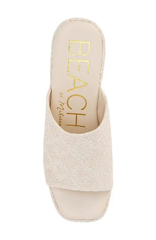 Matisse Como Platform Sandals - Beige