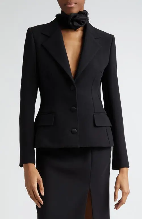 Dolce & Gabbana Single-breasted Wool Blazer