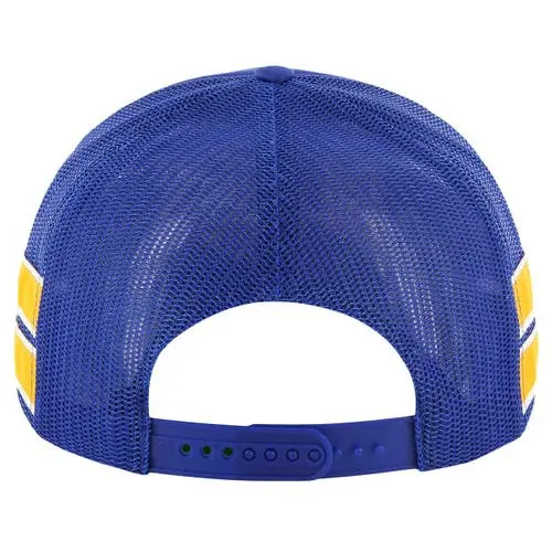 '47 St. Louis Blues Sideband Stripes Trucker Snapback Hat