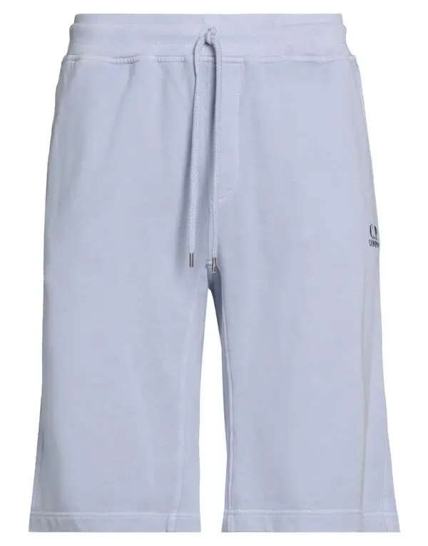 C.P. COMPANY Cotton French Terry Bermuda Shorts - Purple