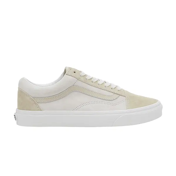 VANS Old Skool Pig Suede Sneakers - Cream