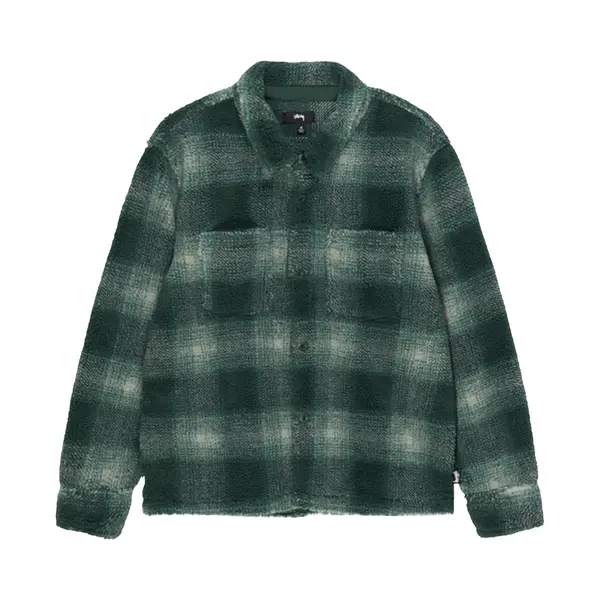 StÜssy Plaid Sherpa Shirt