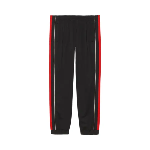 Gucci Web Stripe Sweatpants - Black