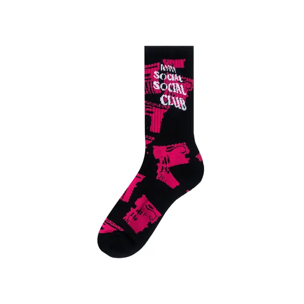 ANTI SOCIAL SOCIAL CLUB Collapse Socks - Black
