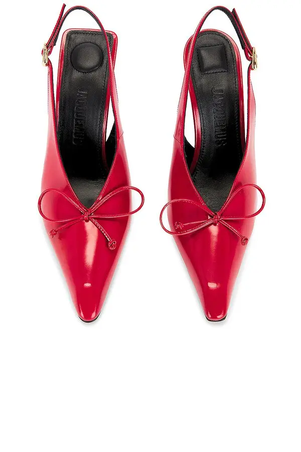 Jacquemus Les Slingbacks Cubisto H - Red 1