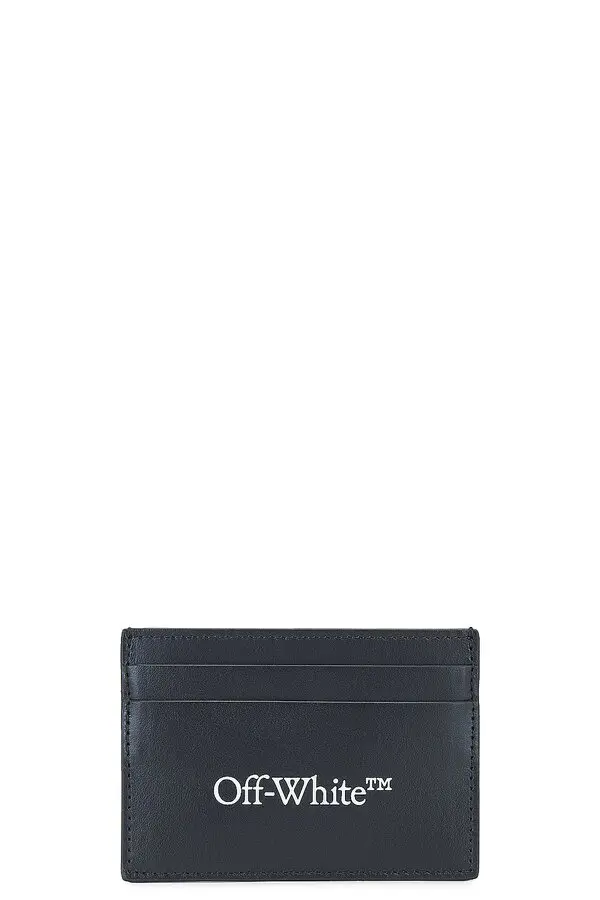 Off-White Bookish Card Case In Black
