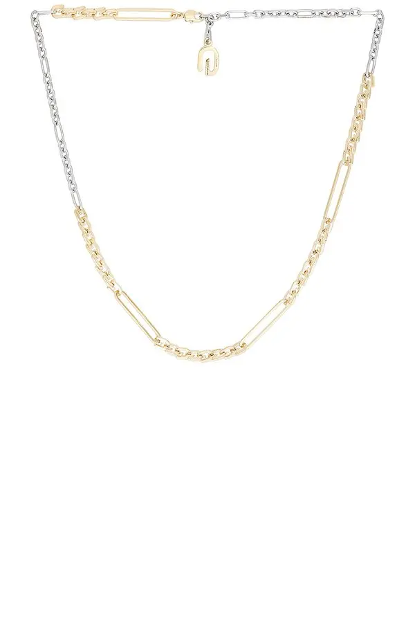 Givenchy G Link Mixed Necklace - Golden & Silvery