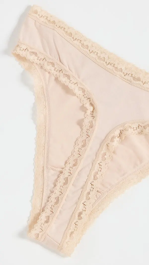 STRIPE & STARE High Waisted Thong 4 Pack