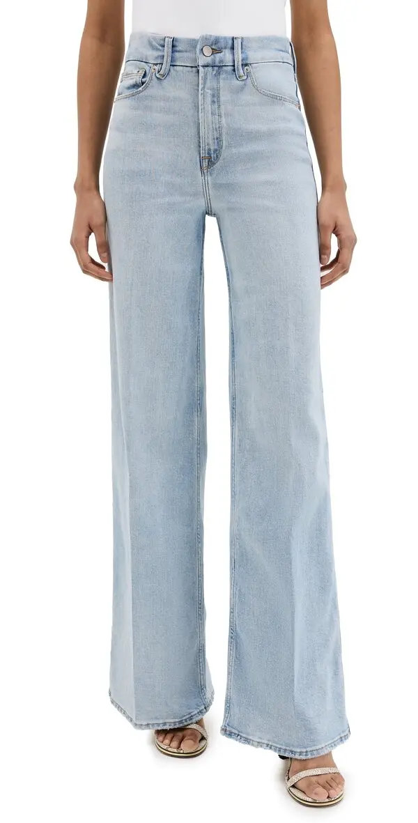 Good American Good Skate Jeans - Indigo634