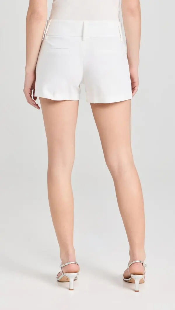 Alice + Olivia Cady Shorts - Off White