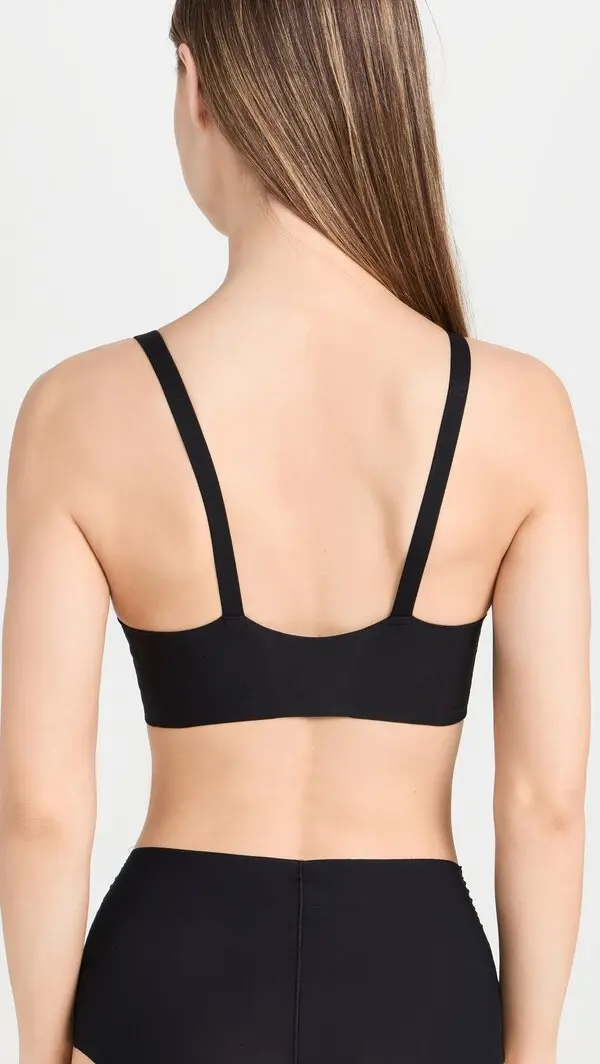 Spanx Smooth Bra-llelujah! Adjustable Plunge Wireless Lift Bra - Very Black
