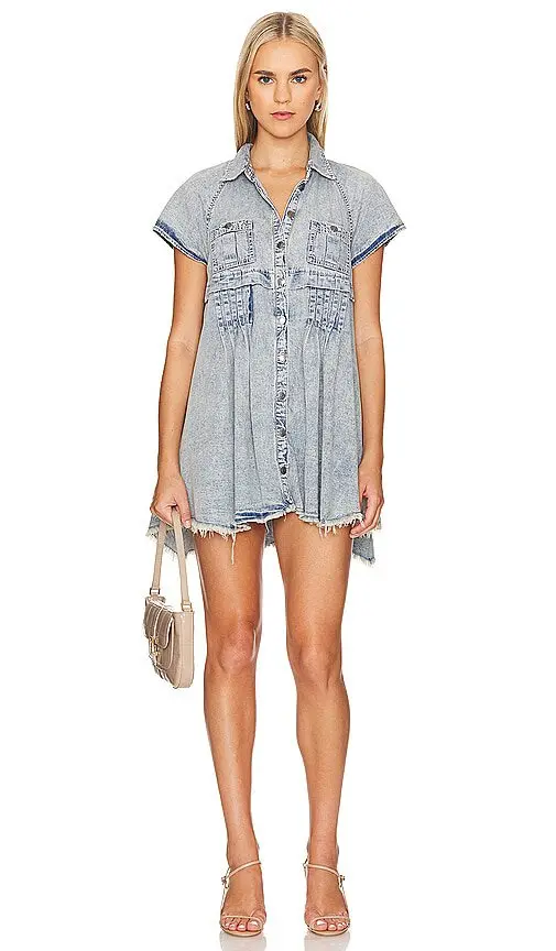 white christmas dresses Free People Roadhouse Mini- On The Road – Davis Country Store main image 1