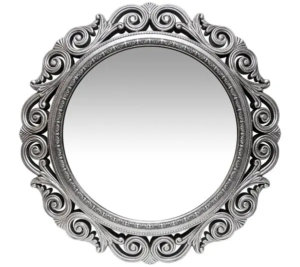 INFINITY Instruments Antique-look Silver Wall M Irror, 22.5