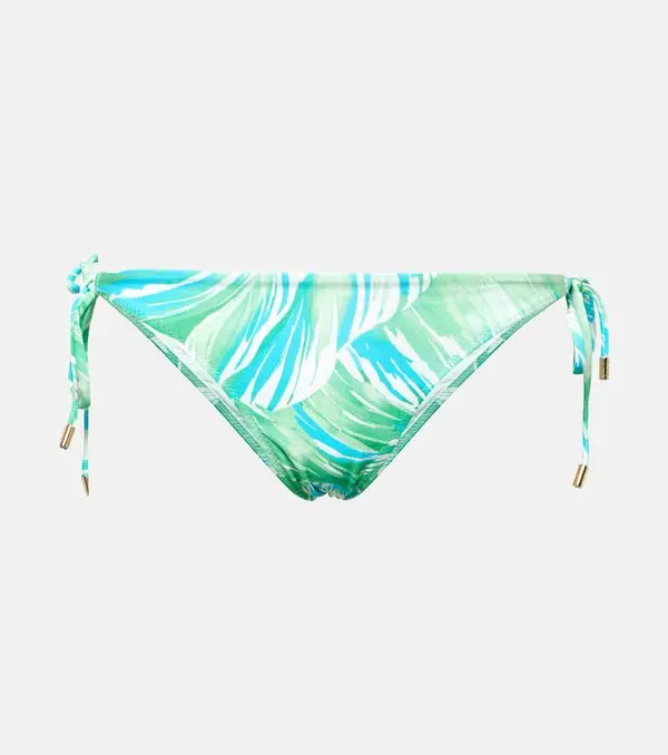 Melissa Odabash Canary Floral Bikini Bottom - Blue