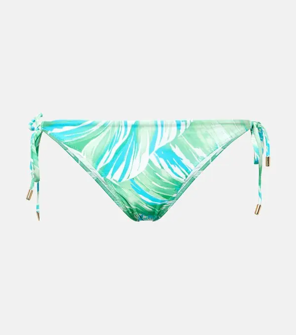 Melissa Odabash Canary Floral Bikini Bottom - Blue