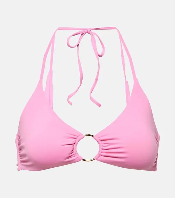 Melissa Odabash Hamburg Ring Bikini Top - Pink