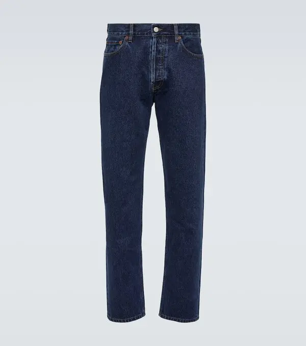 Thom Sweeney Mid-rise Straight Jeans