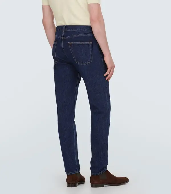 Thom Sweeney Mid-rise Straight Jeans
