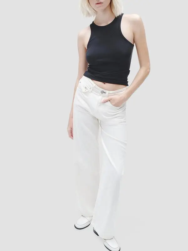 Rag & Bone Logan Straight-leg Featherweight Jeans