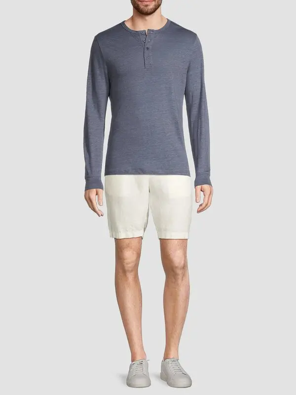 Vince Hemp Drawstring Shorts