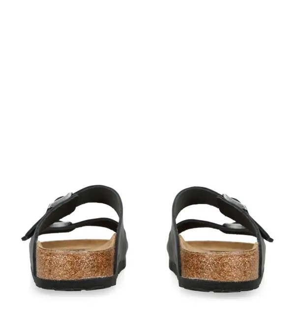 BIRKENSTOCK Suede Arizona Sandals - Black