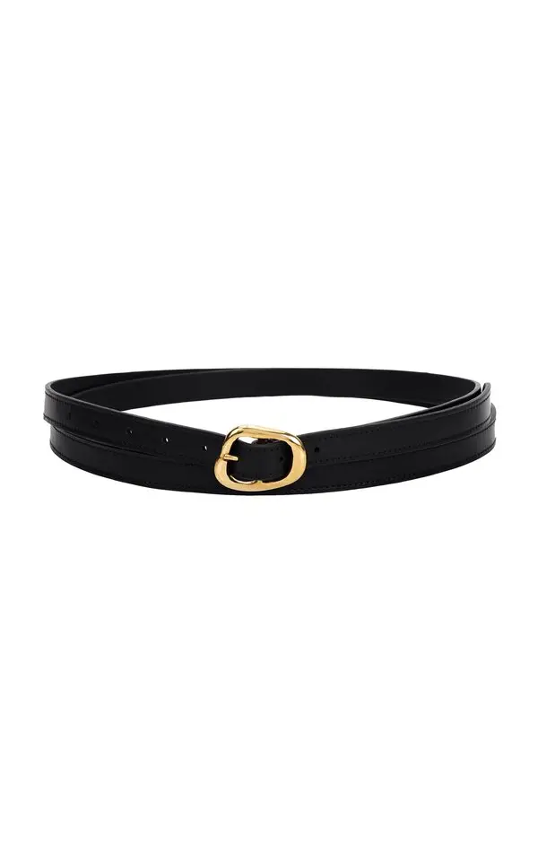 Amanu The Rwenzori Suede Double Wrap Belt M/L Only - Black  display picture 3